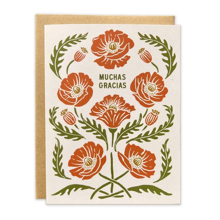 Muchas Gracias Card | Tigertree